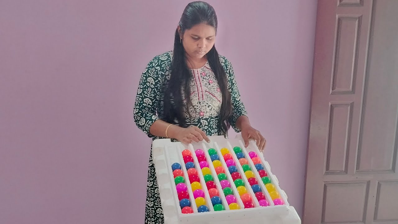 colourful small ball puzzle 🧩 - YouTube