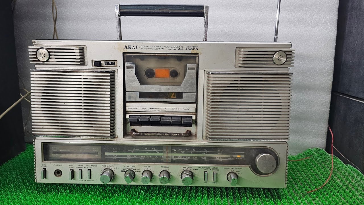 Vintage Akai AJ-490FS Stereo Cassette Player 9023321435 #cassetteplayer ...