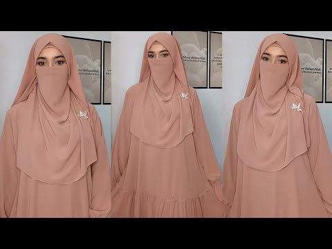 Hijab With Niqab Tutorial || Full Coverage Niqab/Hijab || Beautiful Hijab
