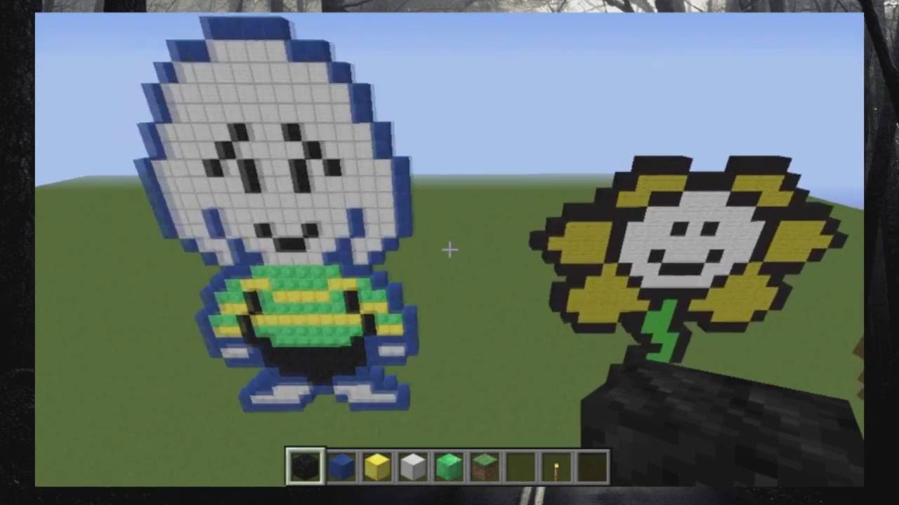 MineCraft Paint | UnderTale | #4 - YouTube