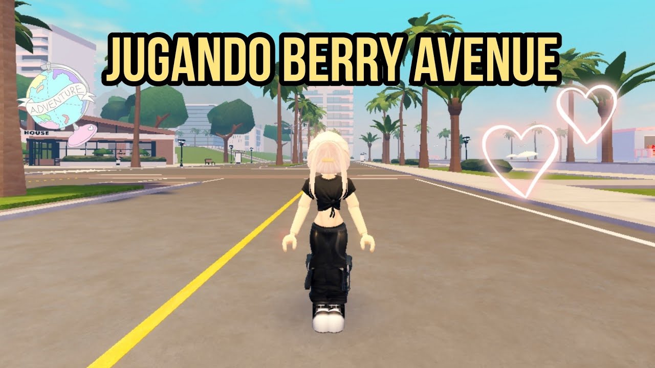 JUGANDO BERRY AVENUE/ ROBLOX - YouTube