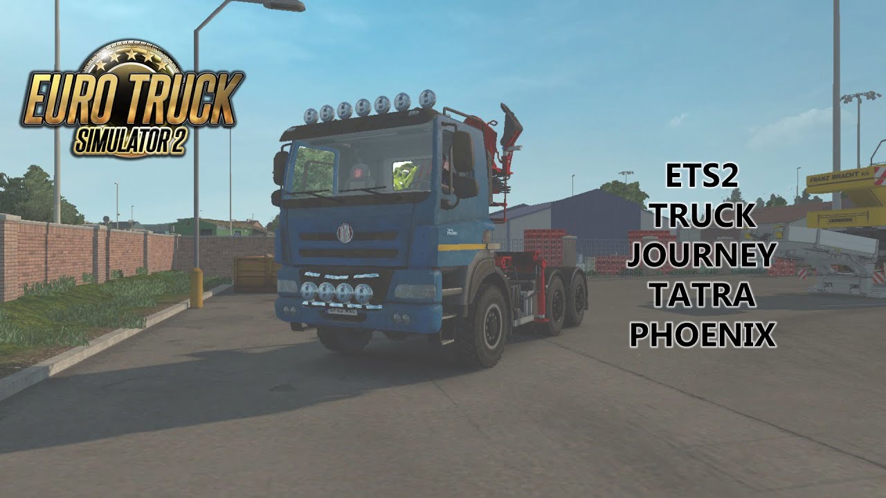 ETS2 1.21 Tatra truck mod journey - YouTube