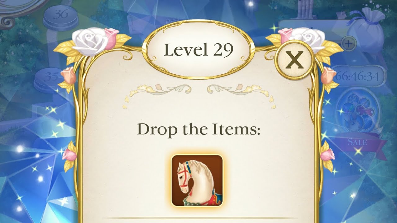 [Cinderella Free Fall] level 29 [Disney] - YouTube