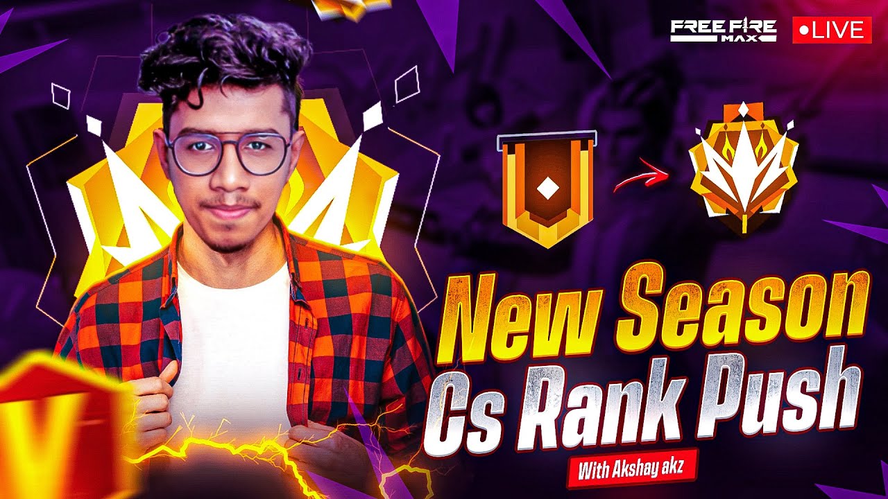 🔴LIVE🔴 NEW SEASON CS RANK PUSH 😍 LETS GO REGION NO1 - YouTube