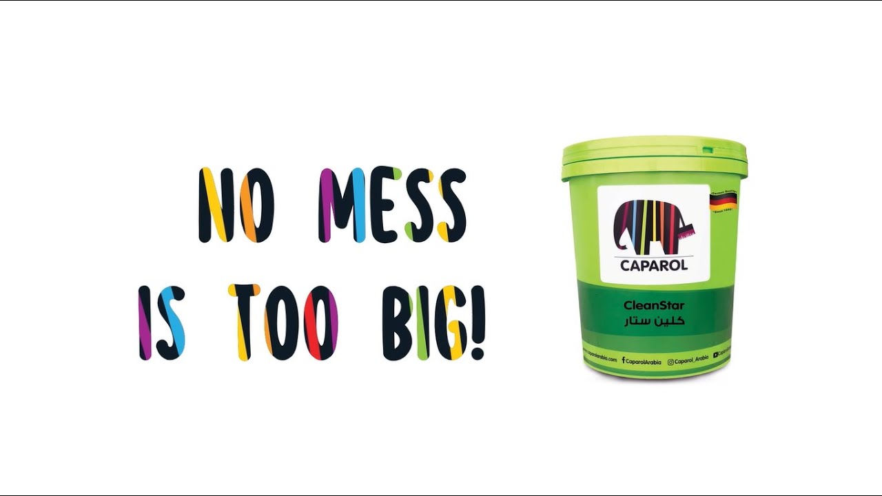 Caparol CleanStar - Deal with all Kinds of Stains - YouTube