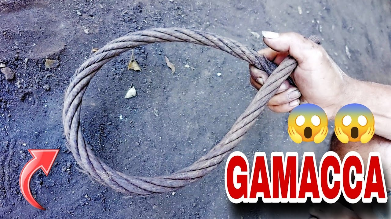 🔴CARA MEMBUAT GOLOK SEMBELIH CIBATU, PAMOR GAMACCA DAMASCUS DARI TALI ...