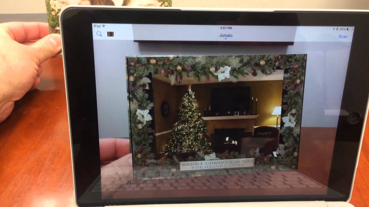 2014 Christmas Card - AR experience! - YouTube