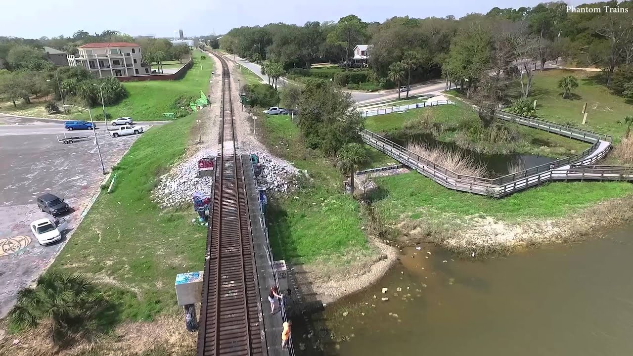 CSX Train Trestle / Bridge In Pensacola, Florida - The Graffiti Bridge ...