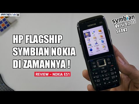 HP FLAGSHIP NOKIA DI ZAMANNYA ! - Review & Nostalgia Nokia E51 Symbian ...