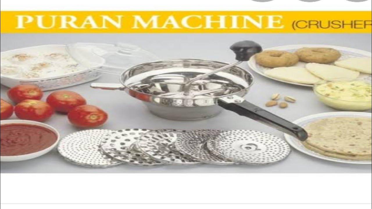 Anjali puran poli machine"Amazon "product! Unboxing & detailing puran ...