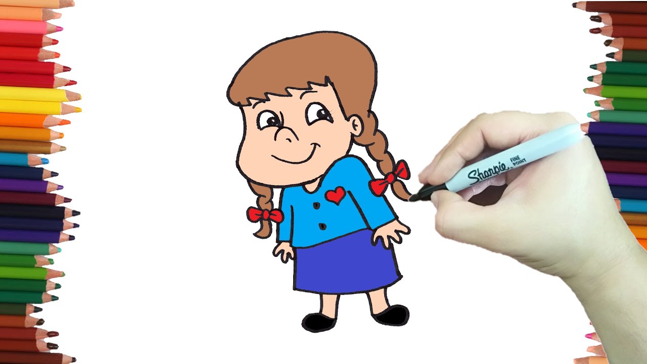 π§ π© π©βπ¦° Como Dibujar Una NiΓ±a Youtube