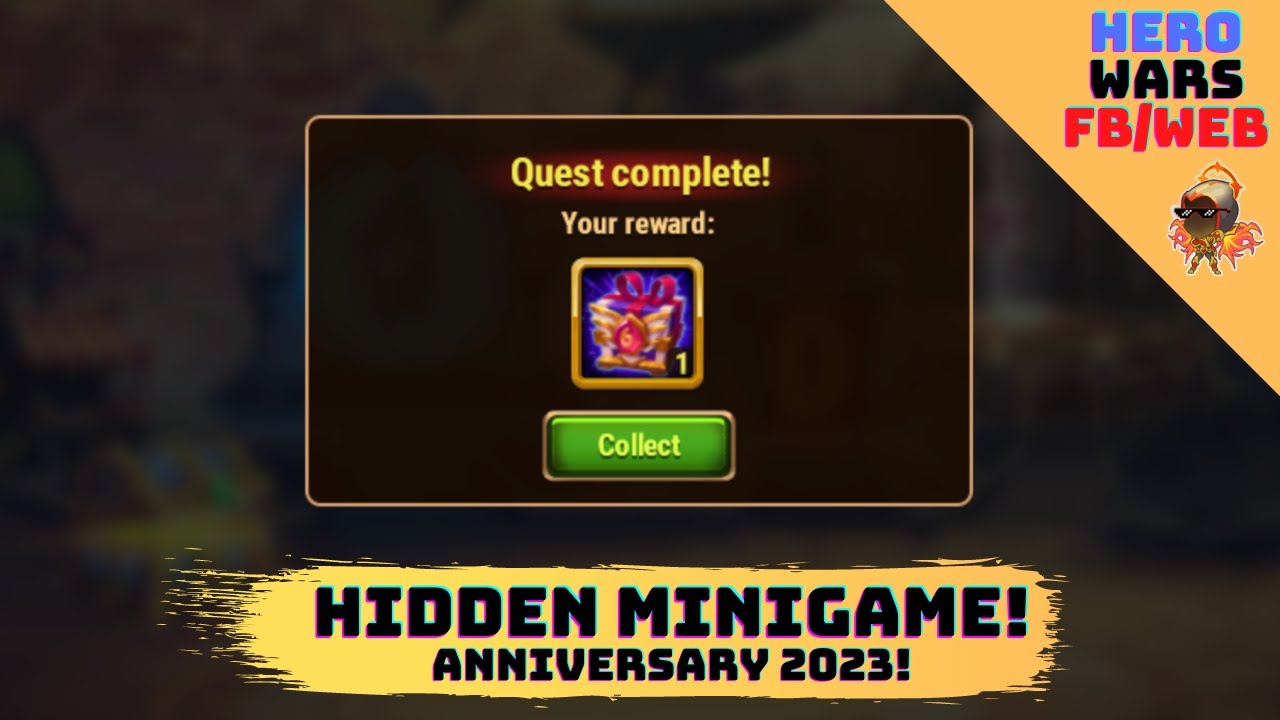 What are the Anniversary Mini Games? | Hero Wars Facebook - YouTube