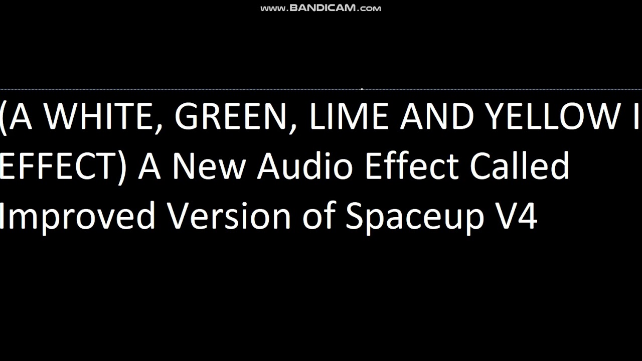 I Found A New Audio Effect Called Improved Version of Spaceup V4 - YouTube