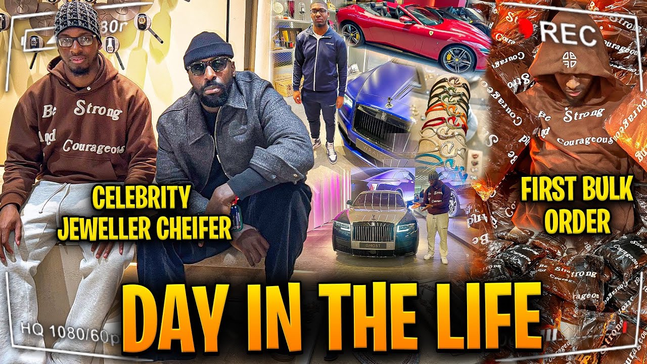 DAY IN THE LIFE OF A CLOTHING DESIGNER - CHIEFER JEWELLERY | BULK ORDER ...