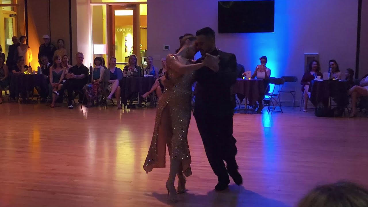 Argentine Tango: Maria Tsiatsiani and Leandro Palou - Fuimos - YouTube