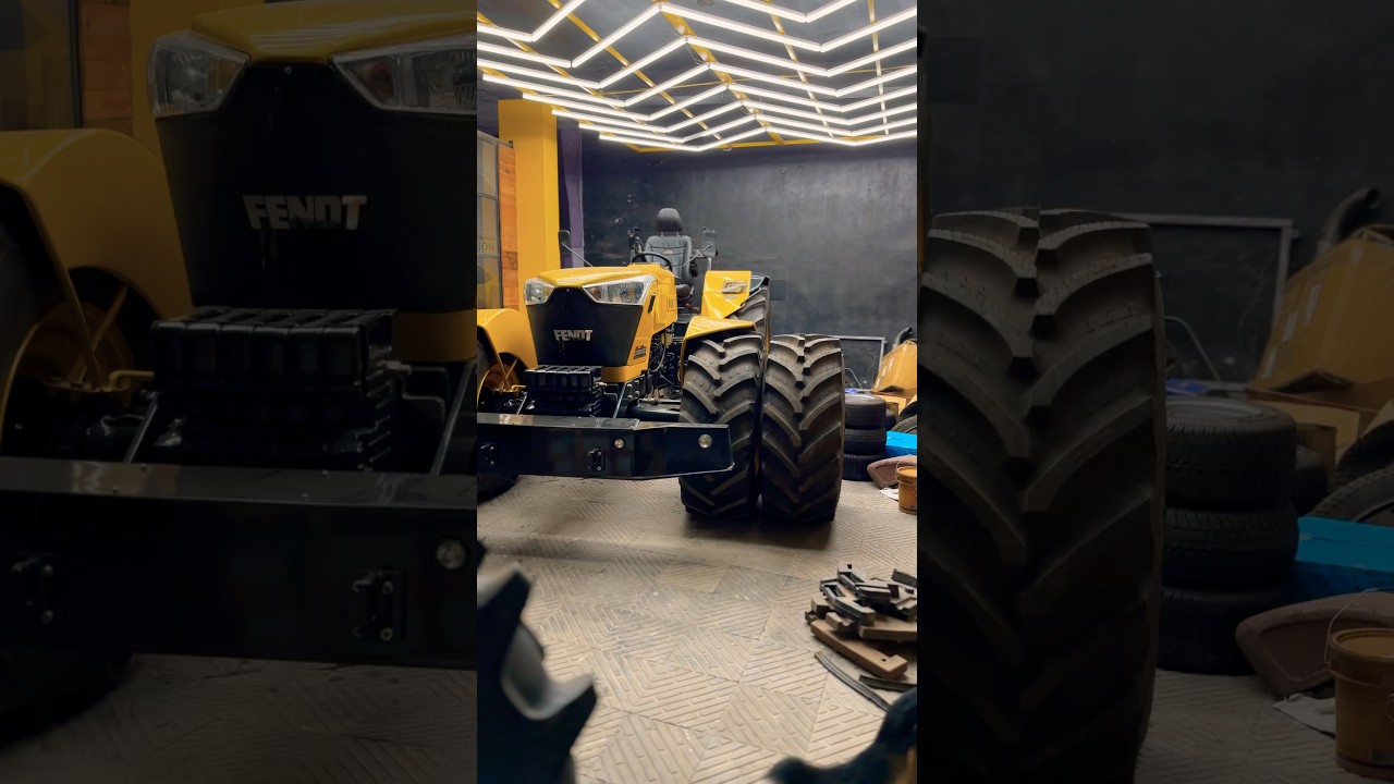 Fendt yellow gold tractor tyer ⁠@SidhuMooseWalaOfficial #tractor # ...