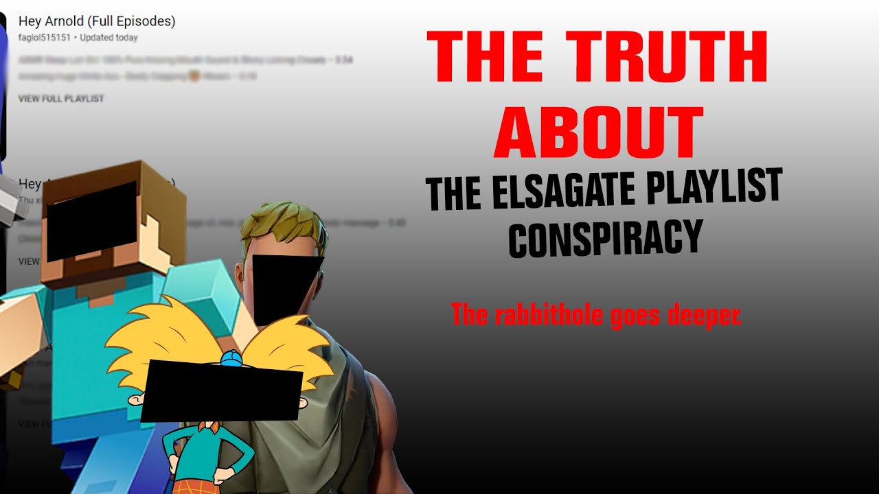 The TRUTH about the Elsagate Playlist Conspiracy - YouTube