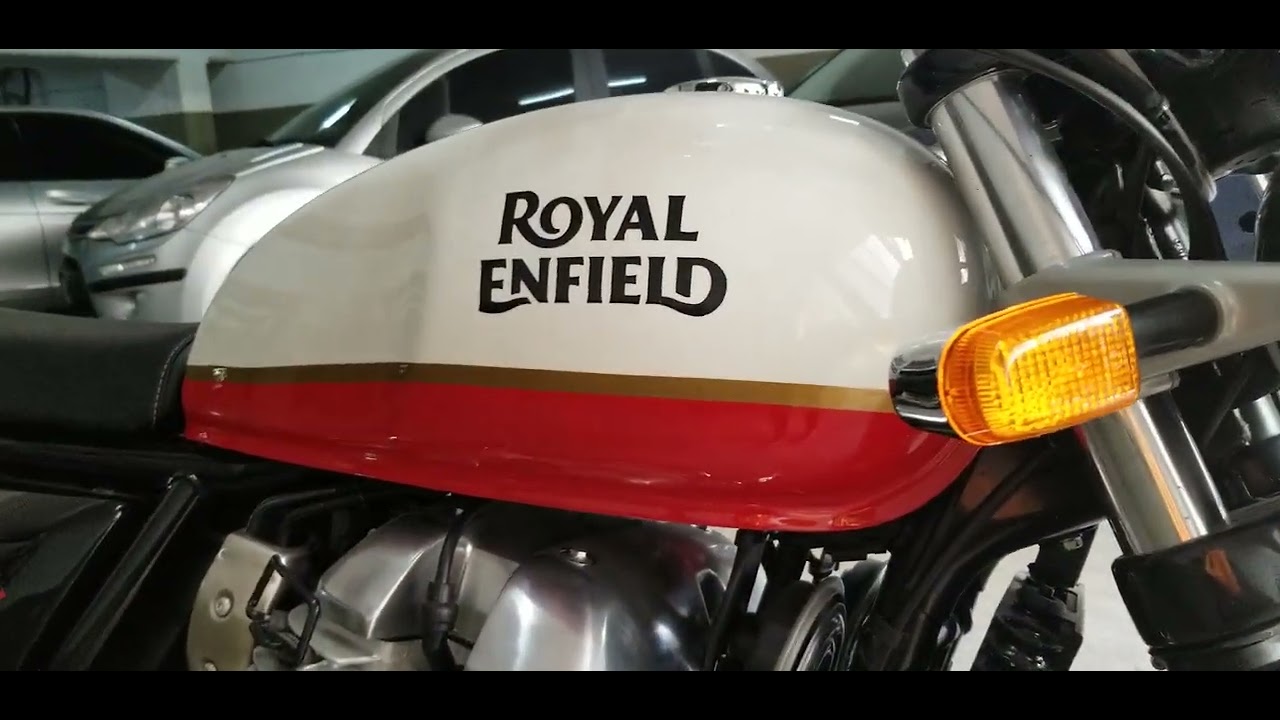 Moto Royal Enfield 650 interceptor Baker express - YouTube