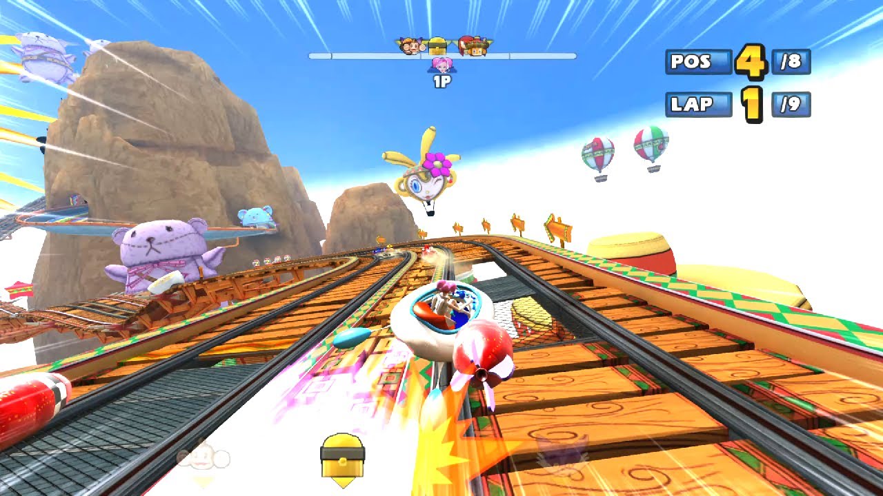 ULALA Rocky-Coaster 9 Laps Expert (Request) Sonic & Sega All-Stars ...