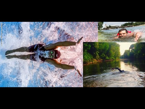 swimming in the river - PUBG MOBILE