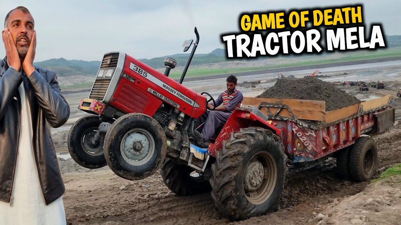 Game Of Death In Dadyal Azad Kashmir || Tractor Stunt Game || Biggest ...