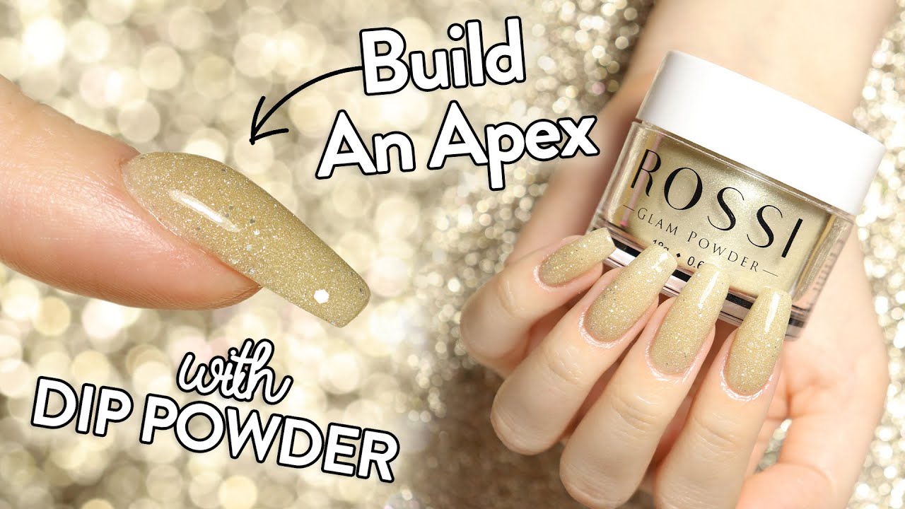 APEX with DIP POWDER? 😱 Avoid Breakage with this Trick - YouTube