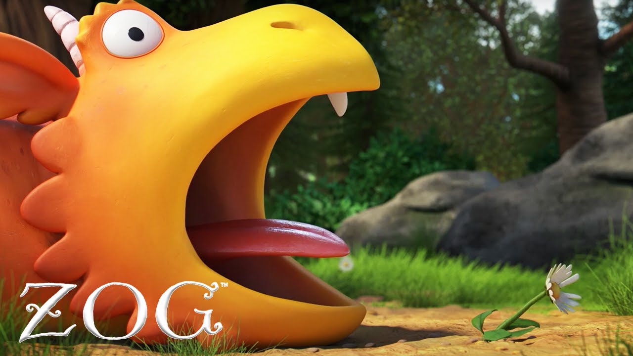 Zog Has To Keep Practising His Dragon Skills! @ZogOfficial | Zog - YouTube