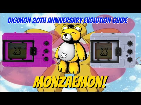How To Get Monzaemon! | Digimon VPet Evolution Guide | 20th Anniversary ...