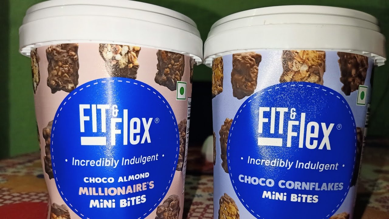 CRED || Fit & Flex Choco Almond Granola Mini Bites Oat Rich,Healthy ...