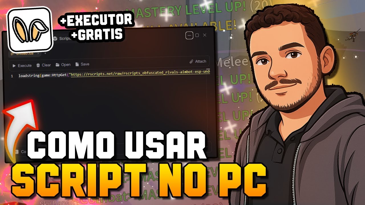 Como Usar Script no Roblox PC (Executor Bunni Grátis) | Tutorial ...