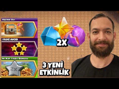 2 KAT FAZLA CEVHER ! 3 YENİ ETKİNLİK ! CLASH OF CLANS