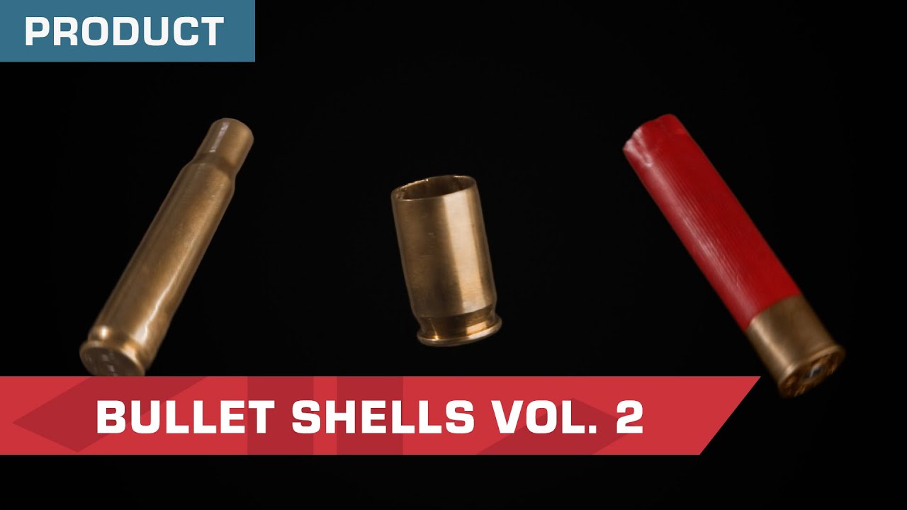 NEW: Bullet Shells Vol. 2 Stock Footage Now Available | ActionVFX - YouTube