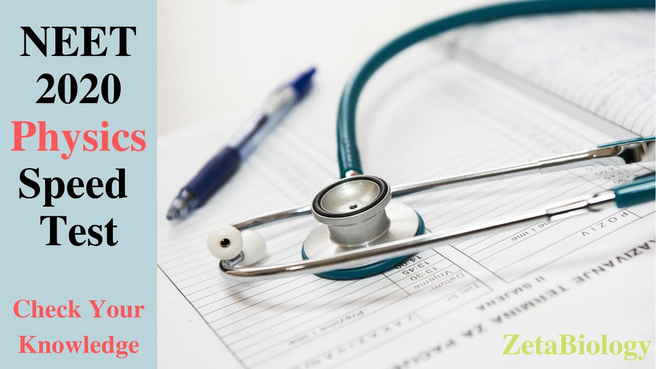 NEET Physics Practice Test | NEET Physics Speed Test - YouTube