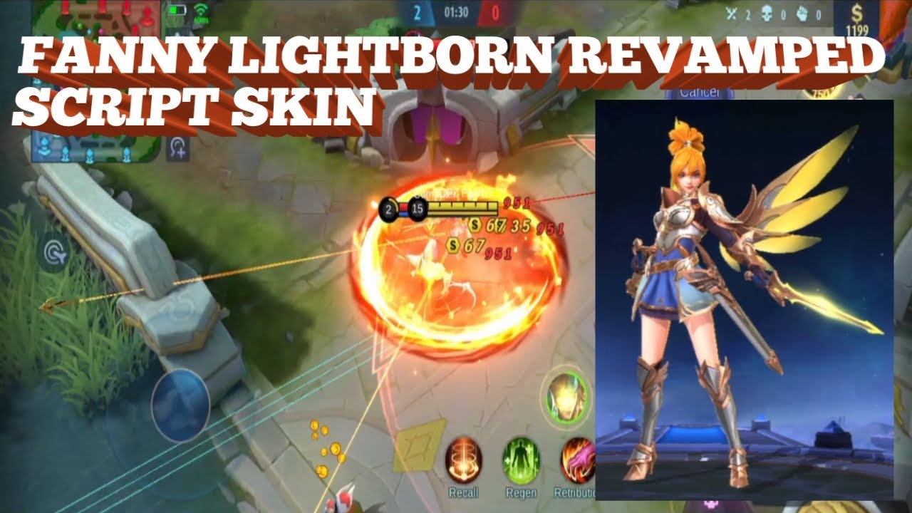 Fanny revamped lightborn script skin no password - YouTube