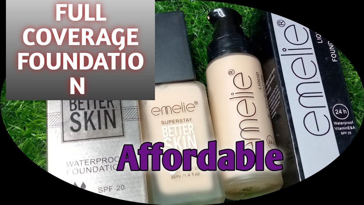 Emelie Foundation Full coverage|| - YouTube