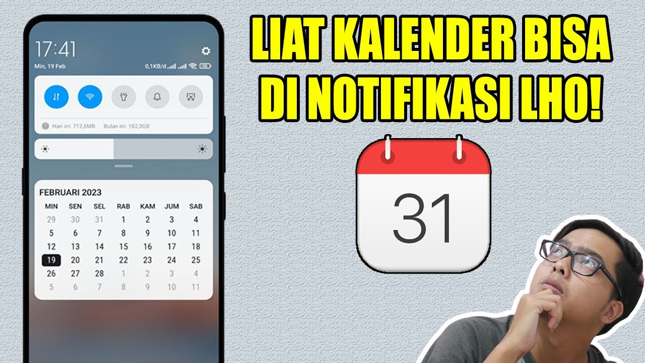 Aplikasi Kalender Di Notifikasi Android! Gak Ribet Lagi Buka Kalender ...
