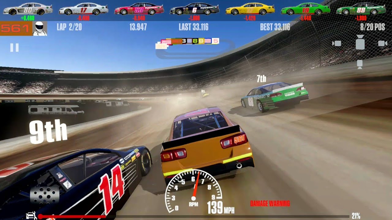 The High-Speed Drama of NASCAR's Thrilling Tracks - Android Gameplay ...