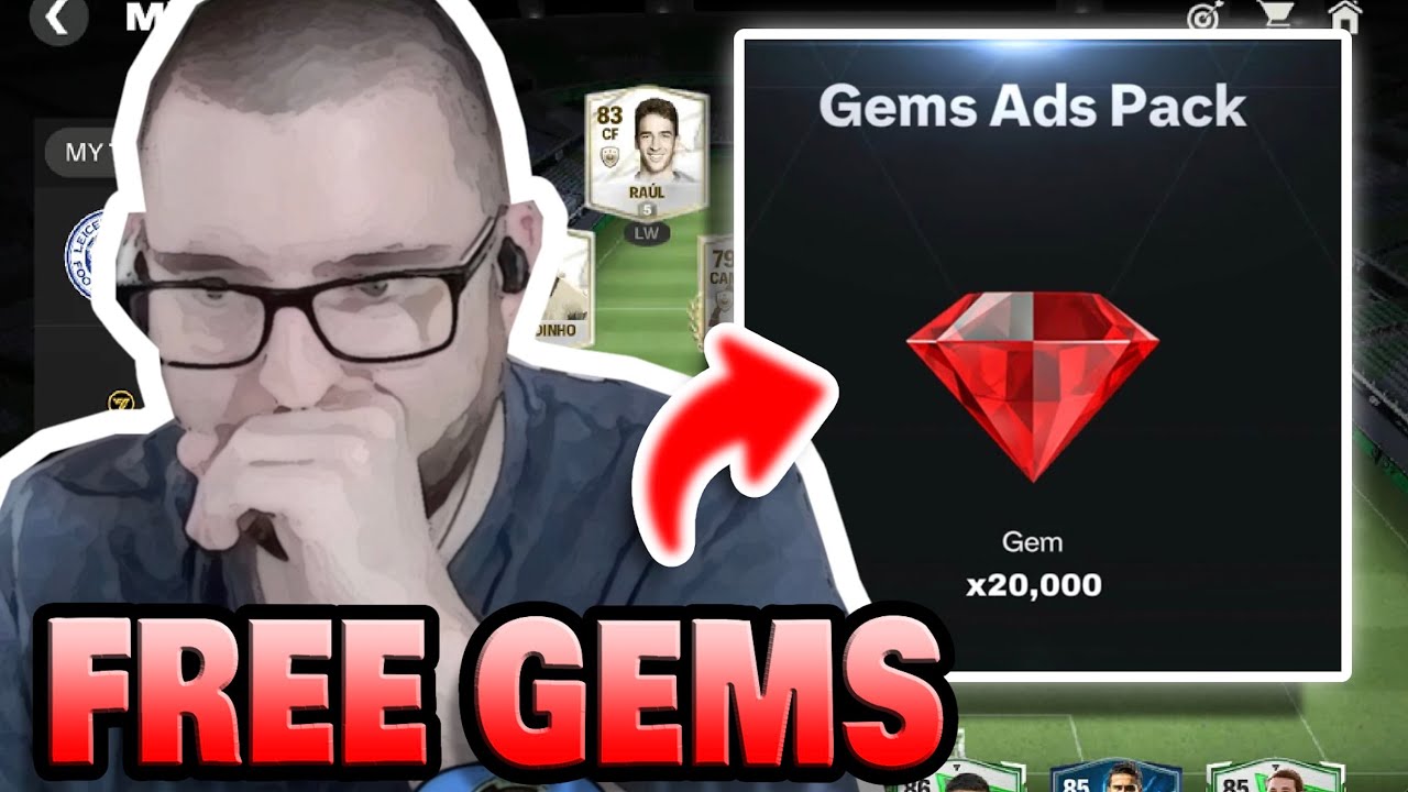 How to get 20,000 FREE GEMS in FC Mobile | NEW FC Mobile 25 Free Gems ...