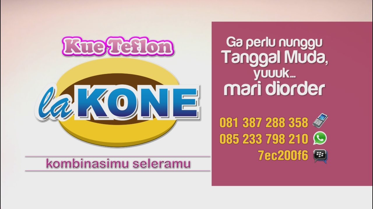 Kue Teflon Lakone Ads - YouTube