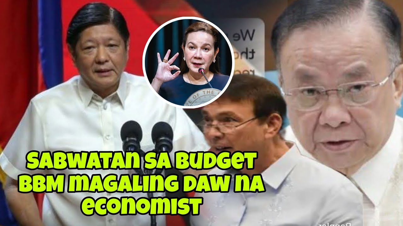 Sabwatan sa Budget || BBM daw na Economist - YouTube