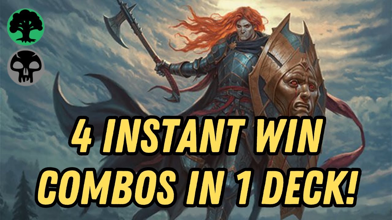 4 Instant Win Combos in 1 Deck lol! Aetherdrift Standard MTG Arena ...