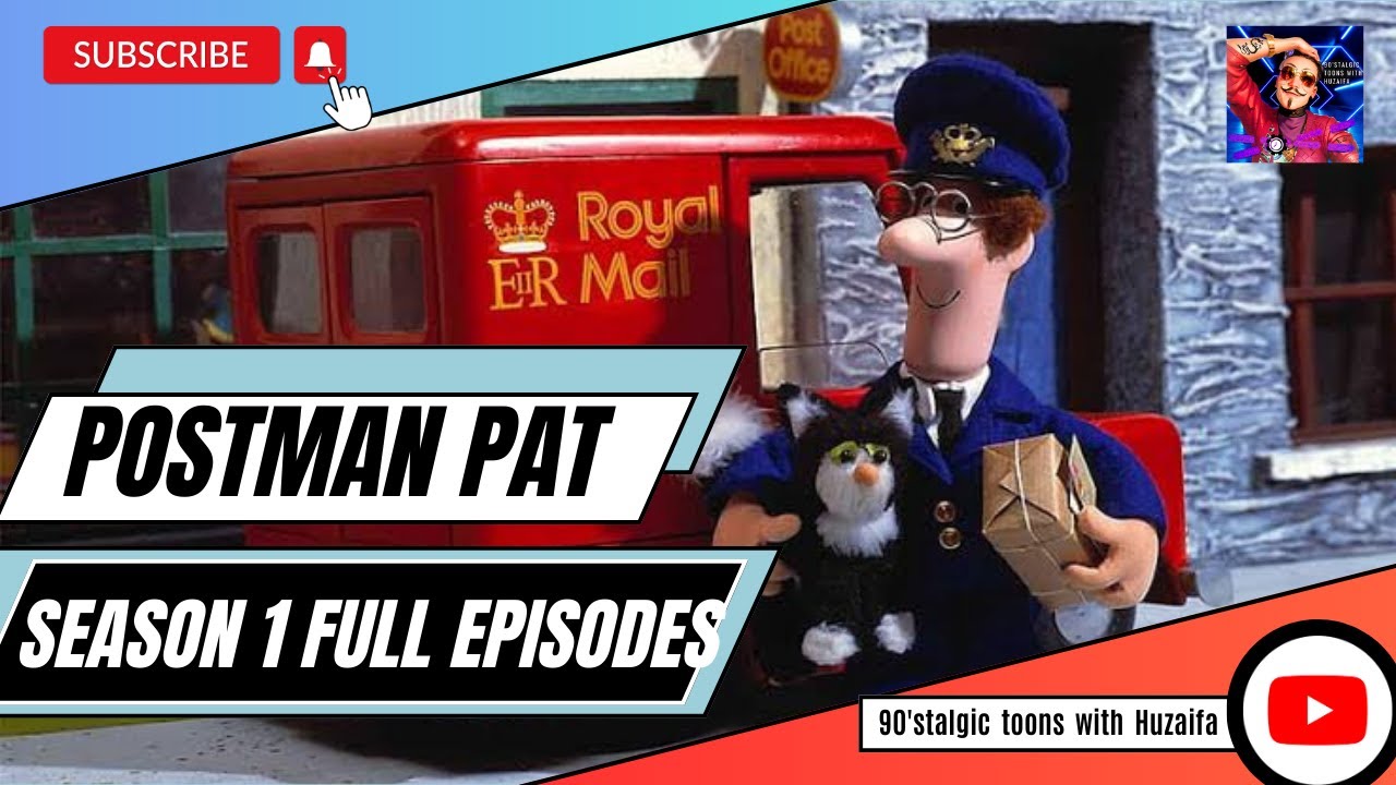 Postman Pat S01 E11 | Postman Pat goes Sledging #oldcartoons # ...