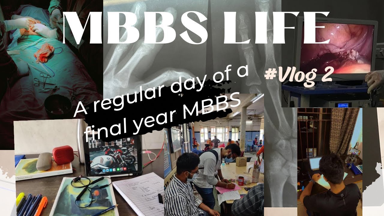 VLOG#2 || A REGULAR DAY IN A FINAL YR MBBS STUDENT || HOSTEL LIFE ...
