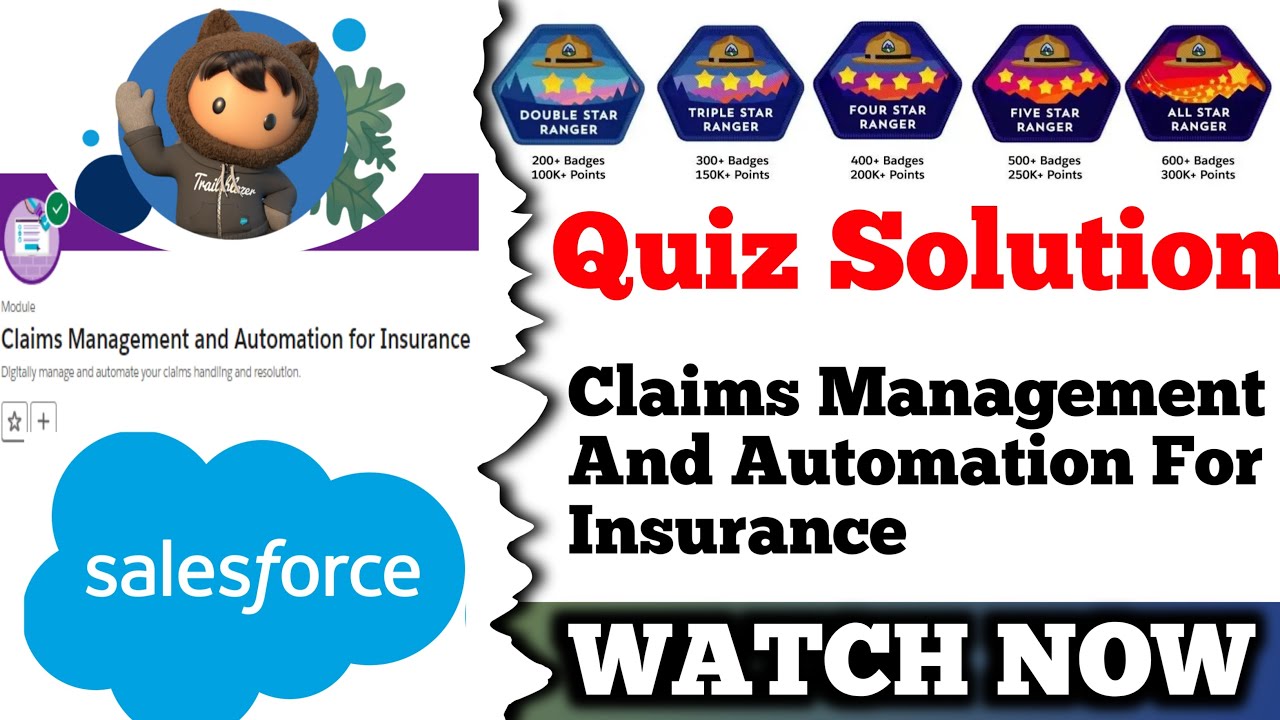 Claims Management and Automation for Insurance || Quiz Solution - YouTube