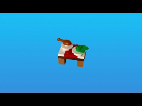 How to make LEGO table with food. (TUTORIAL) - YouTube