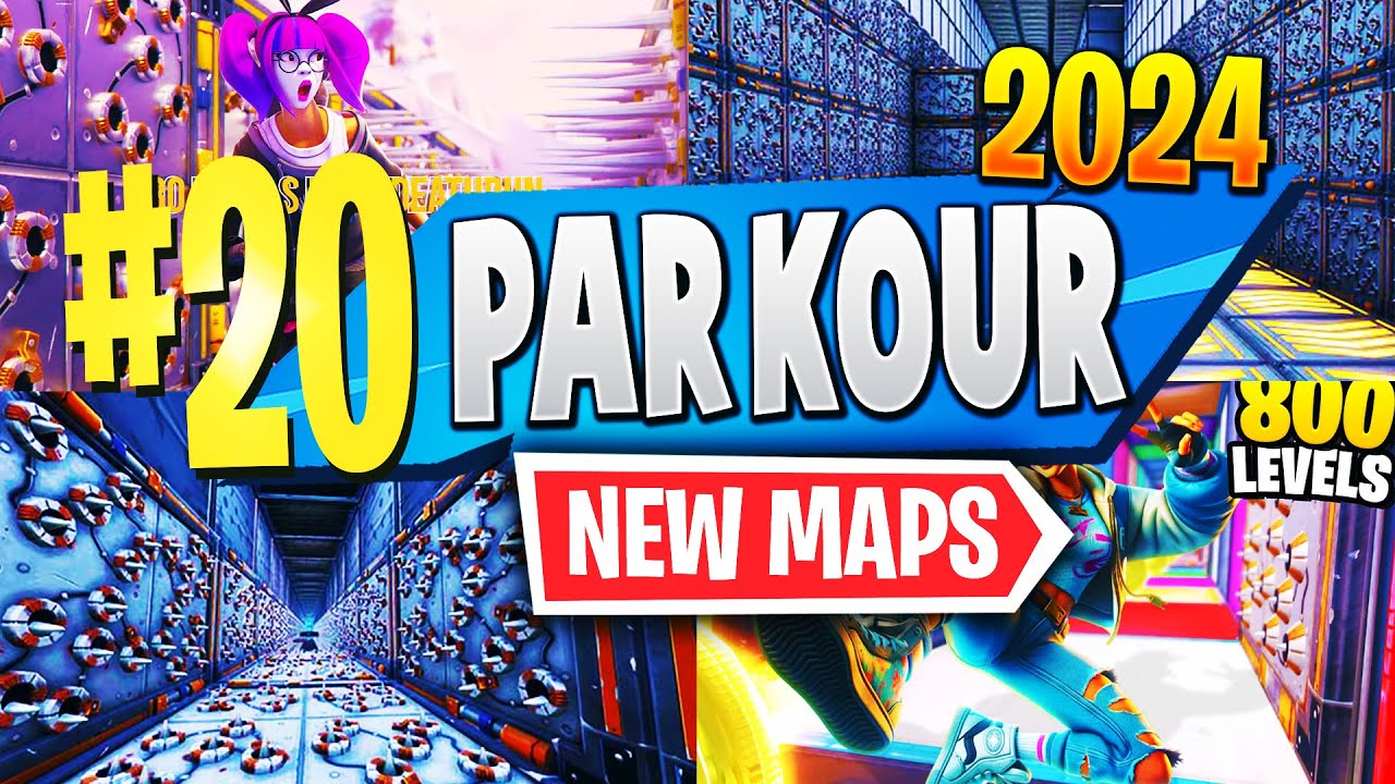 TOP 20 NEW PARKOUR Creative Maps 2024 | Fortnite Parkour Map CODES 2024 ...