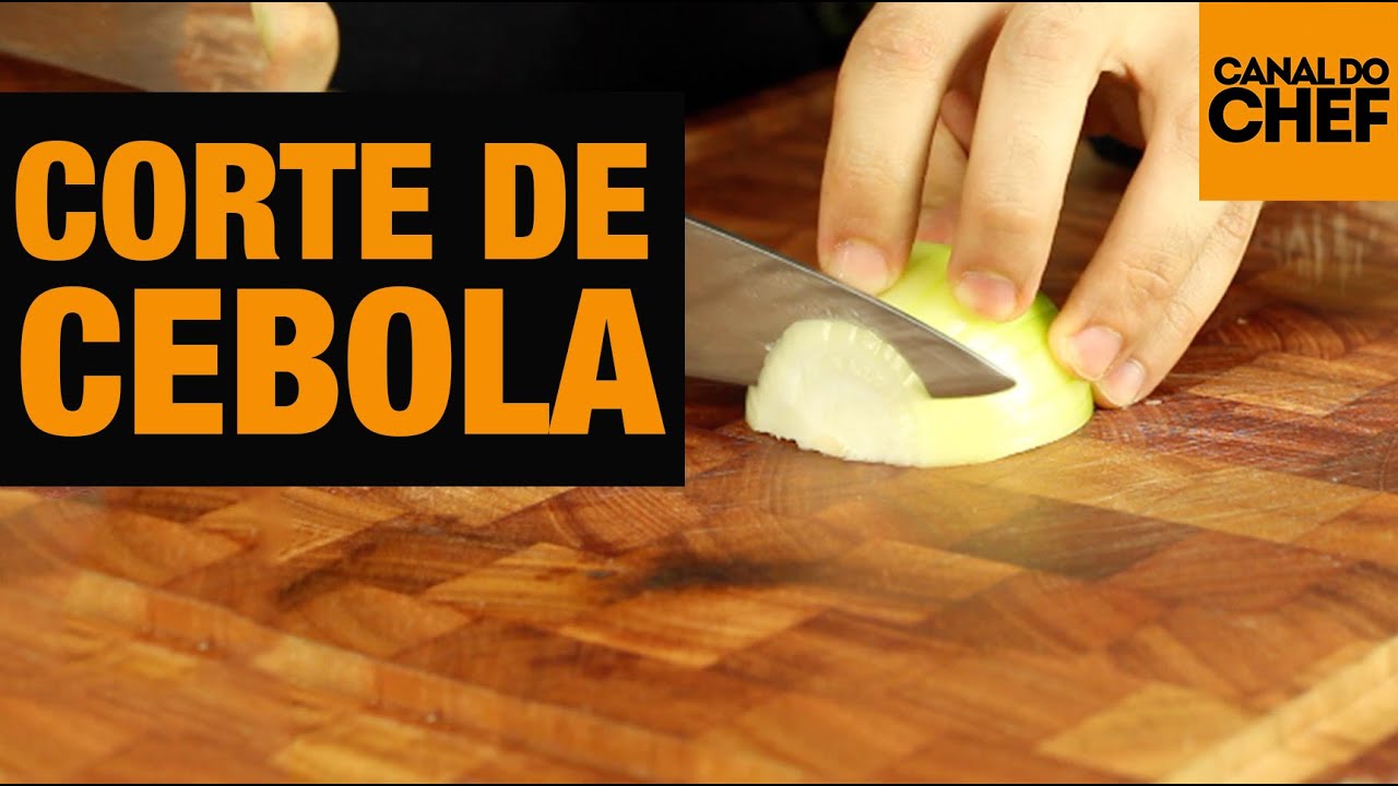 Como Cortar CEBOLA - JULIENNE - YouTube
