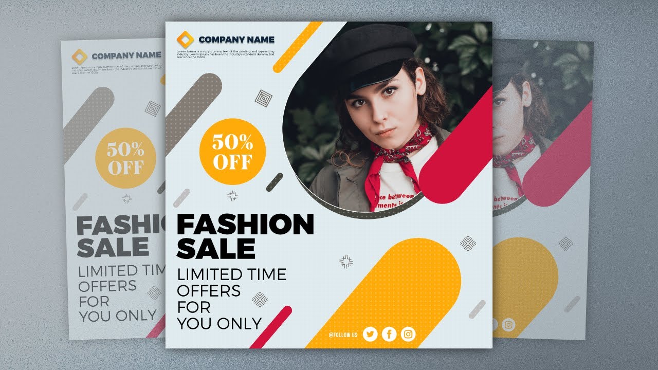 Minimal Design Poster Making in Affinity Designer - YouTube