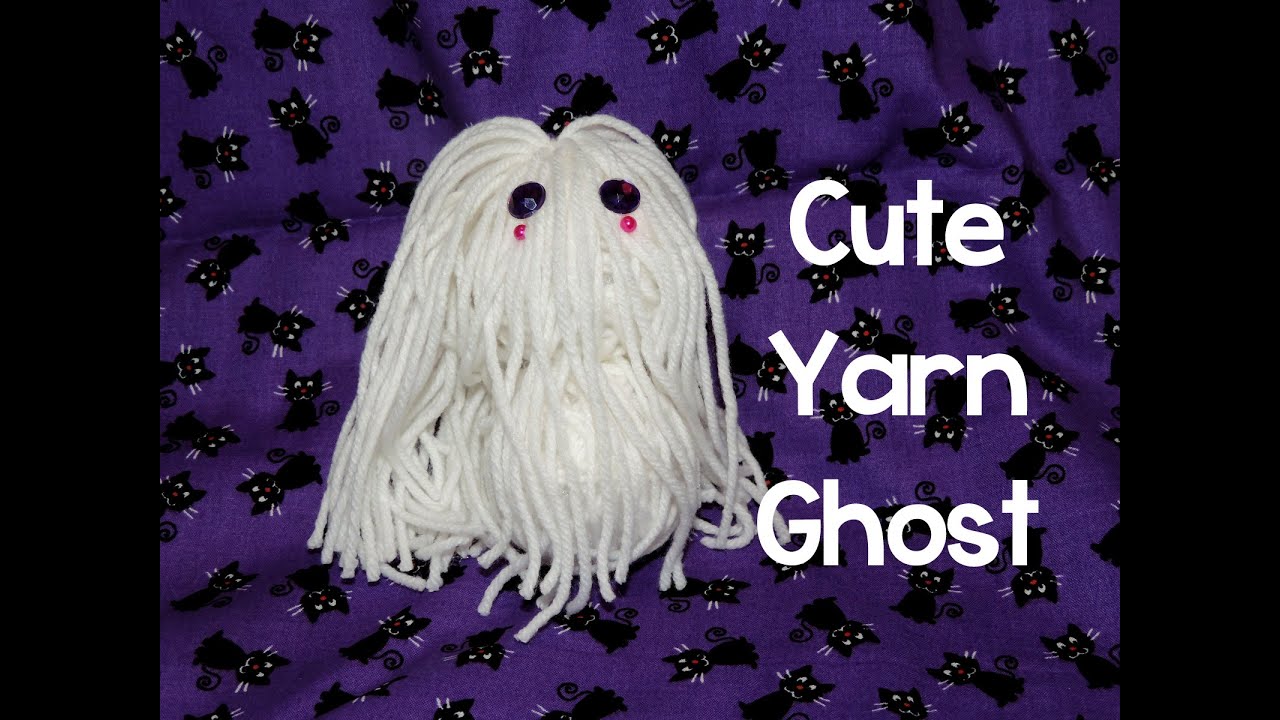DIY Yarn Ghost - YouTube