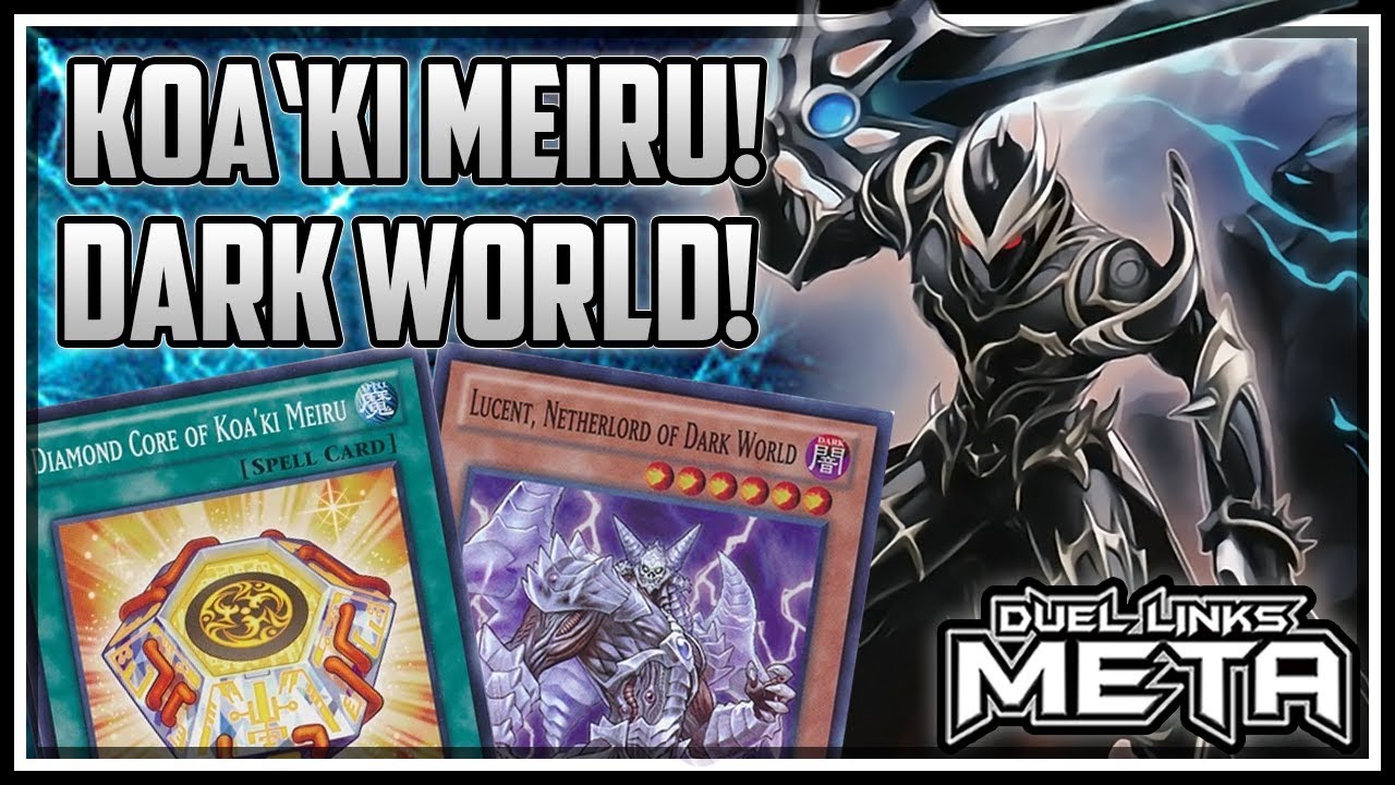 NO WAY! Diamond Core For Koa'ki Meiru!? Dark World Support! [Yu-Gi-Oh ...